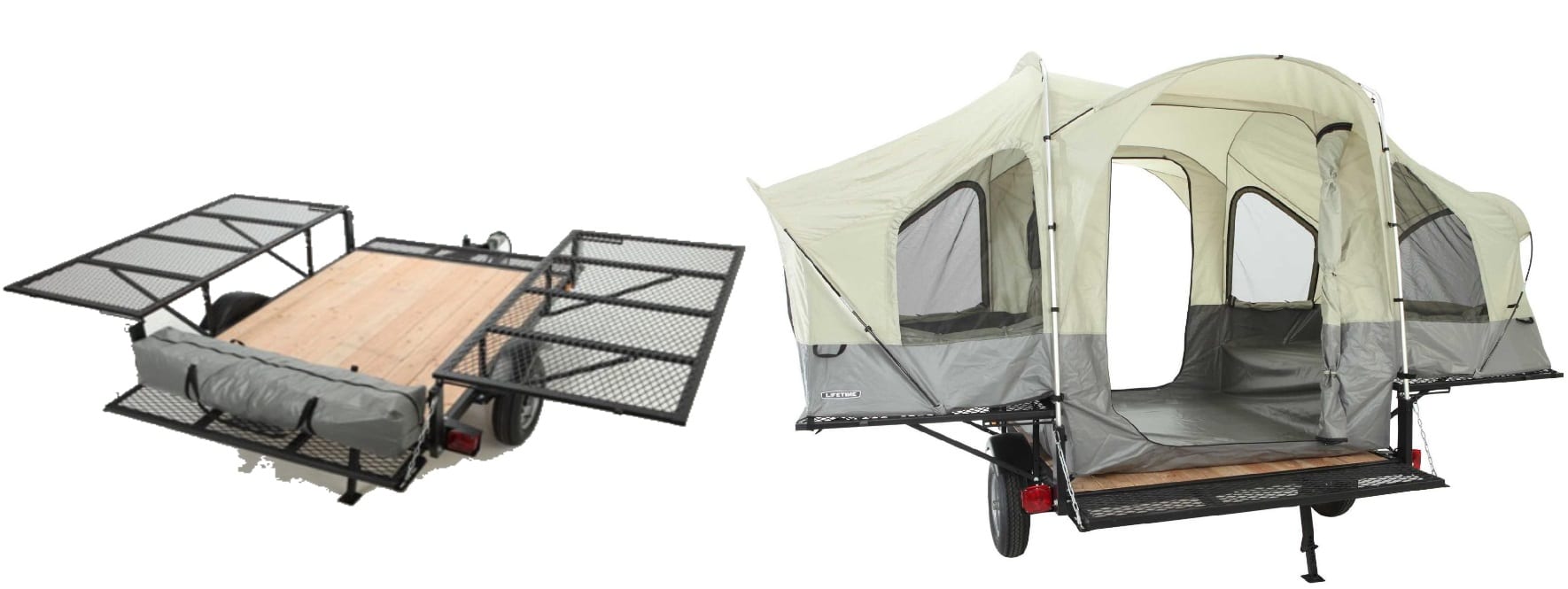 Heavy Duty Utility Trailer, Changing the Way You Camp - Camper Upgrade