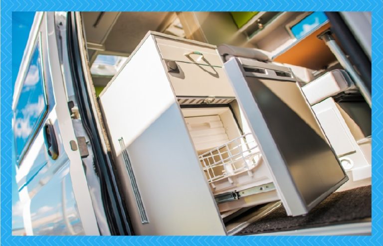 Install And Secure A Residential Refrigerator In Your RV - Camper Upgrade