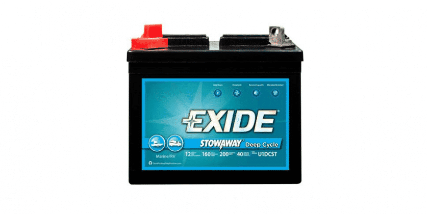 Exide Stowaway Deep Cycle Battery Review 2022 - Camper Upgrade