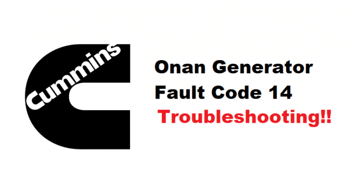 3 Ways To Fix Onan Generator Fault Code 14 - Camper Upgrade