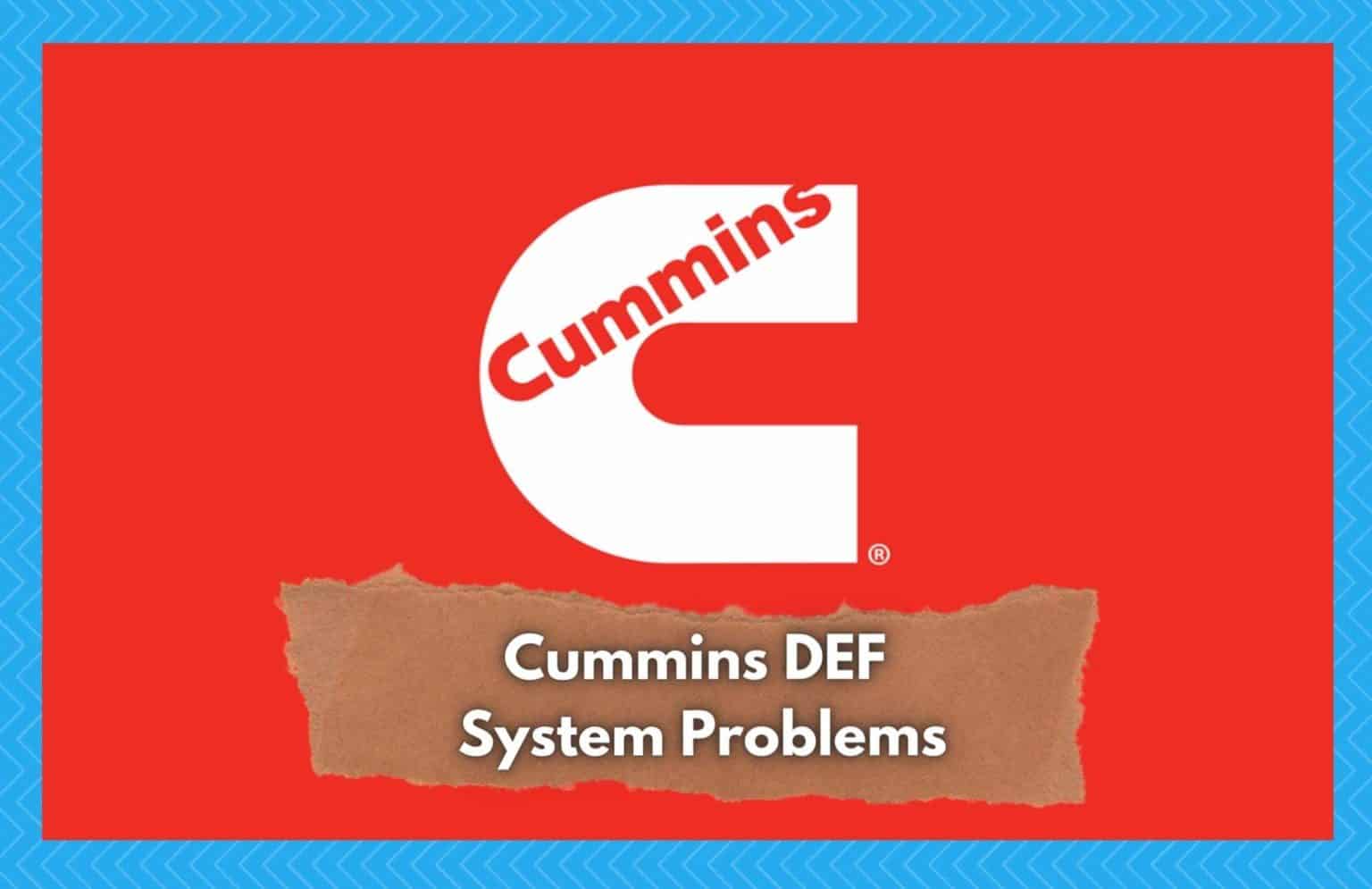 6 Common Cummins DEF System Problems (Troubleshooting) - Camper Upgrade