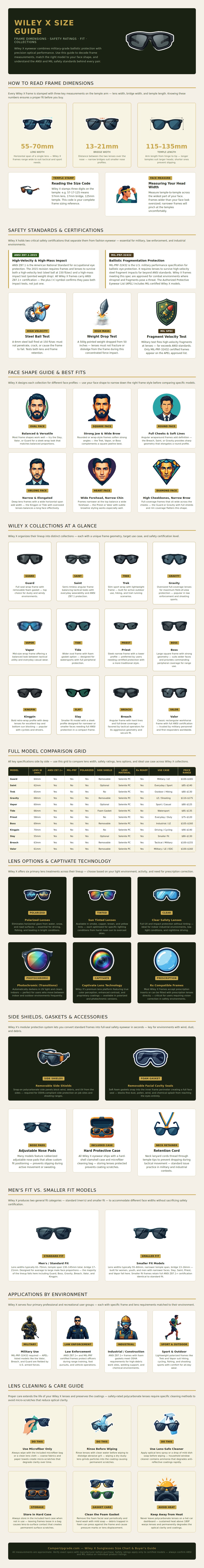 Wiley X Sunglasses Size Chart - Camper Upgrade